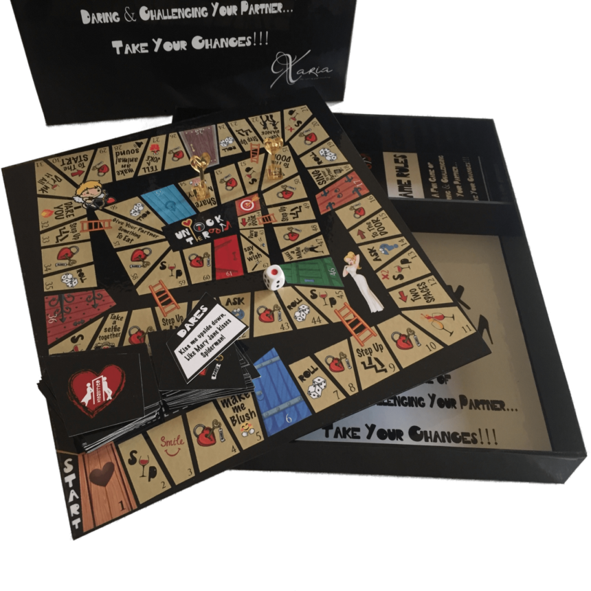 Unlock the Room The Ultimate Sexy Truth or Dare Board Game for Couples ...